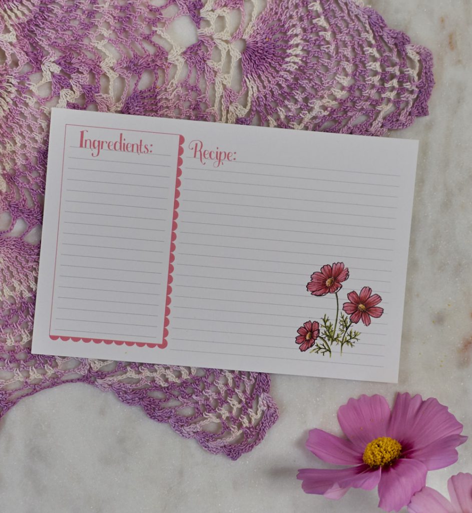 Cosmo Recipe Cards – Blairfully Made